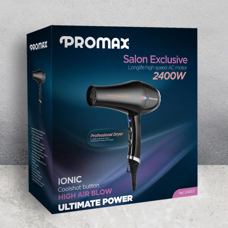 قیمت و خرید اینترنتی سشوار فوق حرفه ای پرومکس مدل 2400T